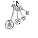 Amazon.com: Ganz Sunflower Measuring Spoons (4pcs) - Measuring Spoons ...