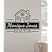 Amazon.com - Custom Realtor Logo Vinyl Decal - 10" x 7" - Real Estate ...