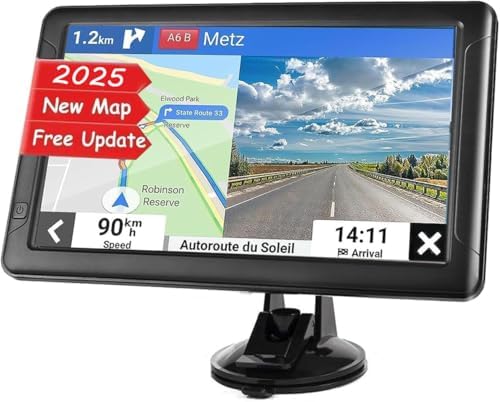 Amazon.com: GPS Navigator for Car Truck RV, Latest 2025 Map, 7 inch ...