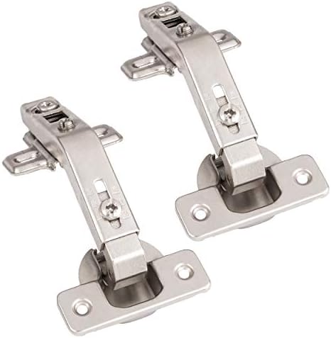 VOCOMO 2 Pack 135 Degree Lazy Susan Hinge, Corner Cabinet Hinge Clip-on ...