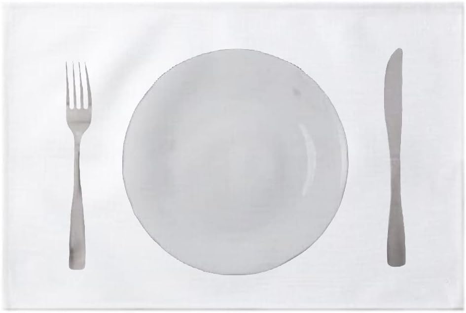 Amazon.com: Sublimation Blank White Placemats Wedding Party Linen ...