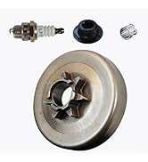 Amazon.com: Clutch Drum Sprocket kit .325 7T Washer E-Clip Needle ...