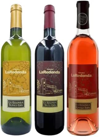 Vino Tinto La Redonda Ruby 750 ml Tripack (Paquete de 3) : Amazon.com ...