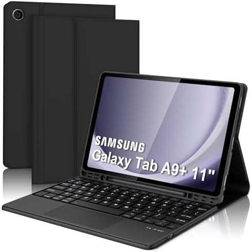 Samsung Book Cover Keyboard Slim EF-DX211 for Galaxy Tab A9+ QWERTY ...