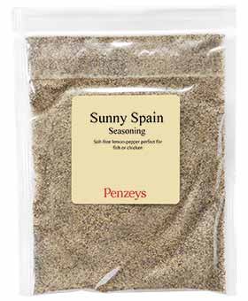 Amazon.com : Sunny Spain Seasoning By Penzeys Spices 3.6 oz 3/4 cup bag ...