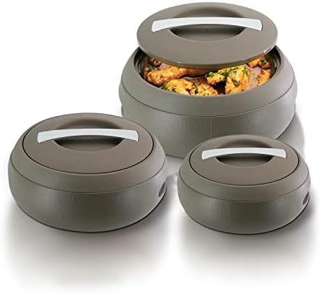 Jaypee Insulated Casserole Dishes | Serving Dishes With Lid | Stainless ...