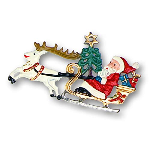Trineo De Papá Noel Y Renos De Peltre Trineos De Papá Noel: