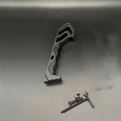 AWETHE Tactical Aluminum Mini Handstop CNC Rifle Airsoft Foregrip Grip ...