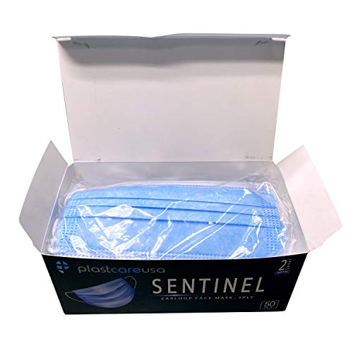 ASTM Level 2 Blue Earloop Surgical Face Masks (50) - Want It All