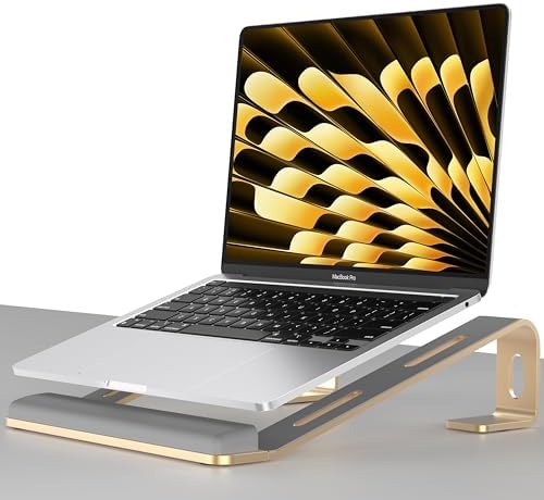 Amazon.com: JCZT Ergonomic Laptop Stand for Desk, Ergonomic Computer ...