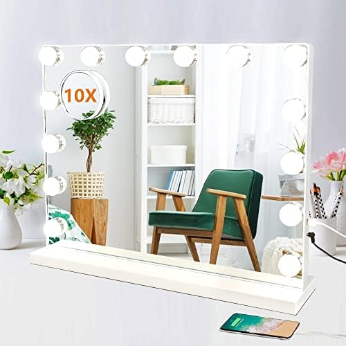 Lianwang Hollywood Style Makeup Mirror With Lights,large Cosmetic