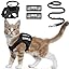 Tactical Cat Harness Escape-Proof for Walking with Personalised Patches ...