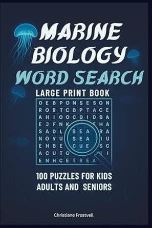 Amazon.com: Marine Biology & Oceanography Word Search Puzzle Book for ...