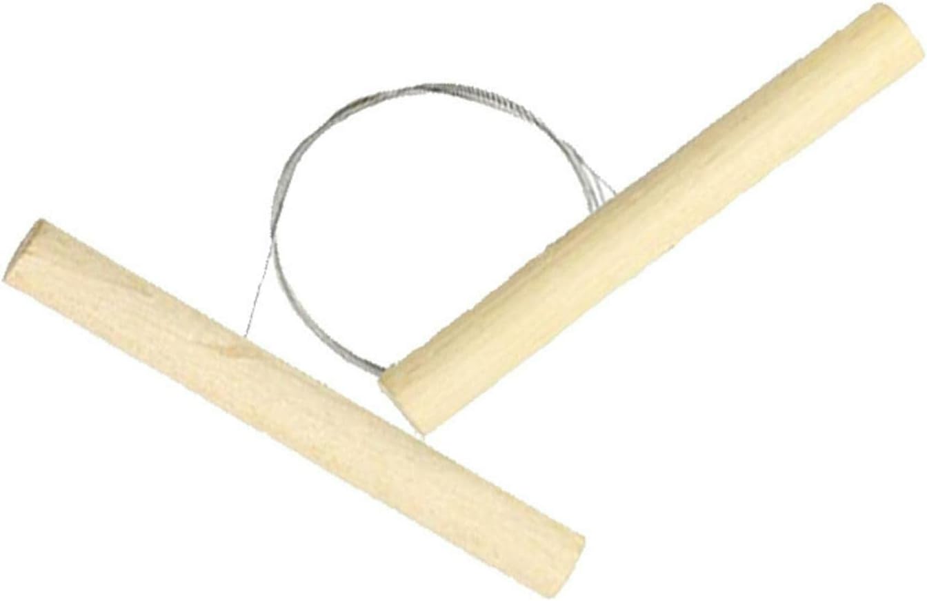 Amazon.com: Wire Clay Cutter with Wood Handle,Metal Wire Cutting Tools ...