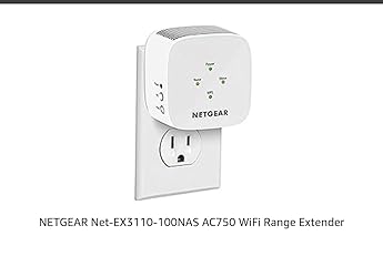 Amazon.com: NETGEAR EX3110-100NAS AC750 WiFi Range Extender : Electronics