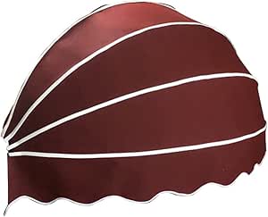 Amazon.com: exproyzk Window Door Awning Sun Shade Canopy - Dome Awning ...