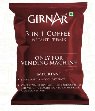 Girnar Instant Premix 3 in 1 Coffee For Vending Machine (1Kg) : Amazon ...