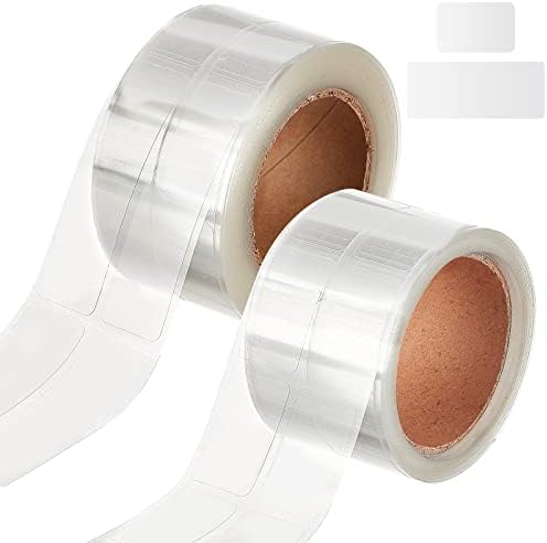 Amazon.com : NBEADS 1000 Pcs Label Protector, 1×0.6" Clear Label Seals ...