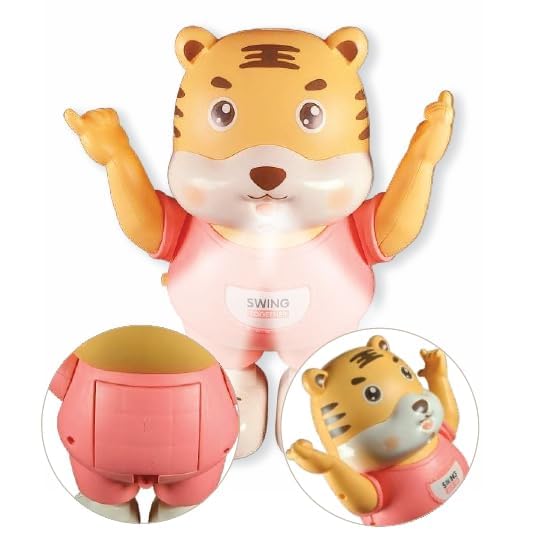 Buy FunVilla Tiger Fun Dancer with Projector | Light & Music Robot Toy ...