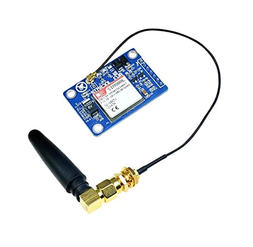 SIM800L V2.0 5V Wireless GSM GPRS MODULE Quad-Band with Antenna ...