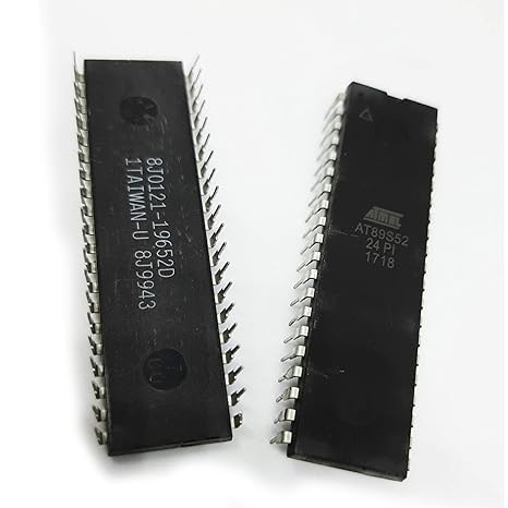 AT89S52 IC ATMEL 8051 Microcontroller 40 Pin DIP Mount Chip 8 Bit ...