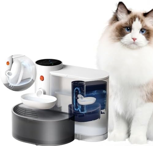 Smart Pet Water Fountain, Automatic Cat Water Dispenser,Dog Water ...