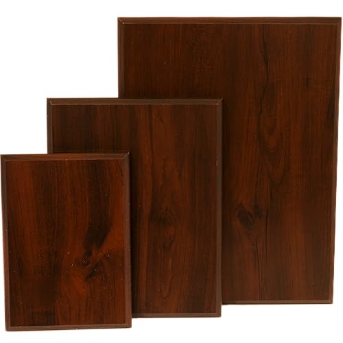 Amazon.com: Finished Wood Plaque Blank, Perfect for Crafts, Multiple ...