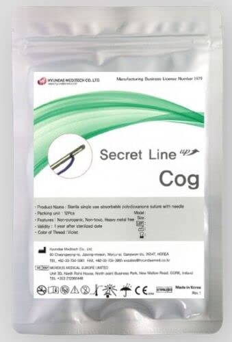Amazon.com: Secret Line PDO Thread /face/whole body/45R 8D Revolving ...