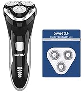 Amazon.com: Electric Razor for Men, SweetLF 100% Waterproof Electric ...