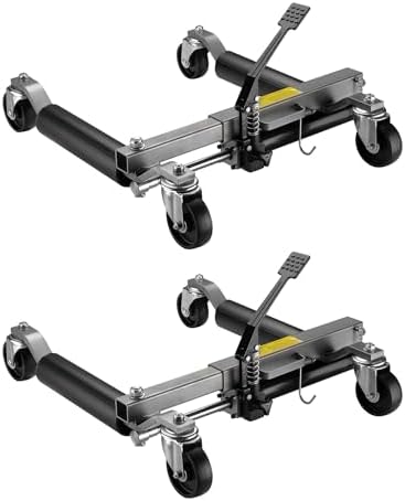 2x Hydraulic Wheel Skates for Cars with 680kg Load Capacity each, max ...