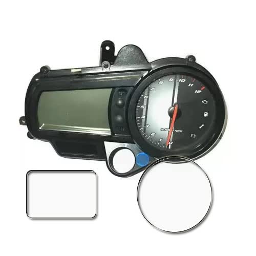 Domchi (Pack-1) Compatible for TVS APACHE RTR 160 Unbreakable 5D Screen ...