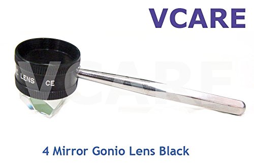 4 Mirror Gonioscope/Four Mirror Gonio Lens Indian (Black Color ...