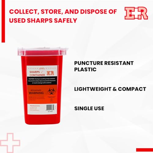 Snapklik.com : Ever Ready First Aid Sharps Container