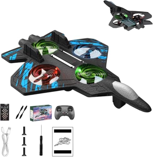 Skyriders RC Jet Avion télécommandé en mousse, durable et résistant aux ...