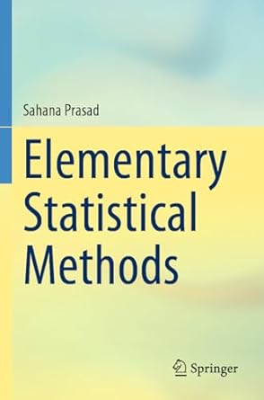 Amazon.com: Elementary Statistical Methods: 9789811905988: Prasad ...
