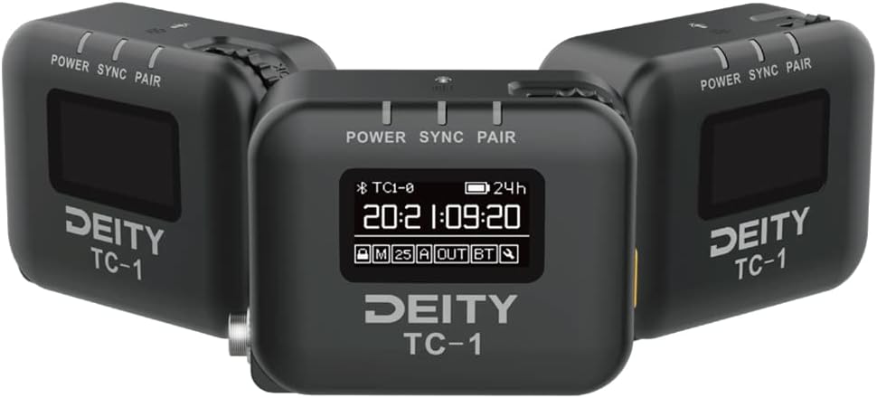 Amazon.com: Deity Wirless Timecode 2.4G Radio,Timecode Accuracy 0.5ppm ...