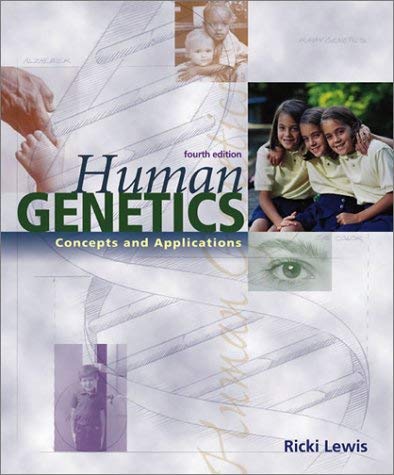 Amazon.com: Human Genetics: Concepts and Applications: 9780072420739 ...