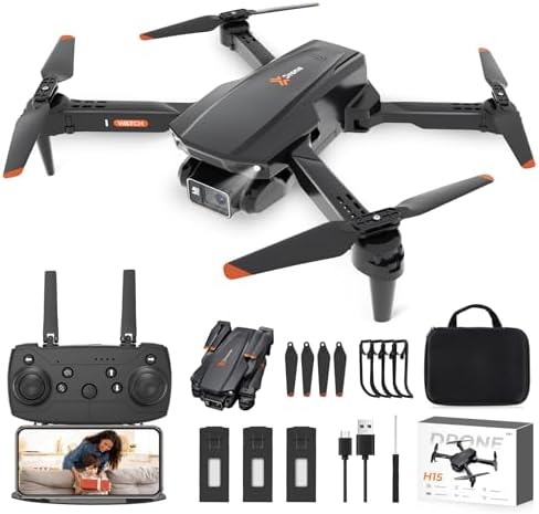 Amazon.com: DEERC D60 Drones with Camera for Adults, Kids, FPV 1080P HD ...