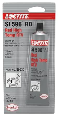 Amazon.com: Loctite 59630 RTV Sellador de silicona, tubo de 2.7 fl oz ...