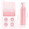 Amazon.com: Foam Pump Bottle 5.1oz/150ml Pink Empty Foam Bottle Pump ...