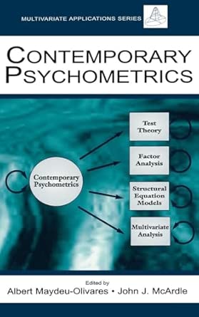 Contemporary Psychometrics: A Festschrift for Roderick P. McDonald ...