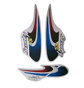 Scooty Body Graphics Stickers and Decals kit Stickers for Scooty ES ...
