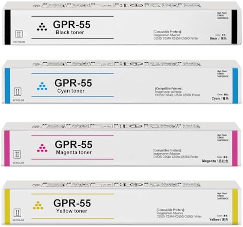 Amazon.com: GPR-55 GPR55 Toner Cartridge Replacement for GPR-55 ...