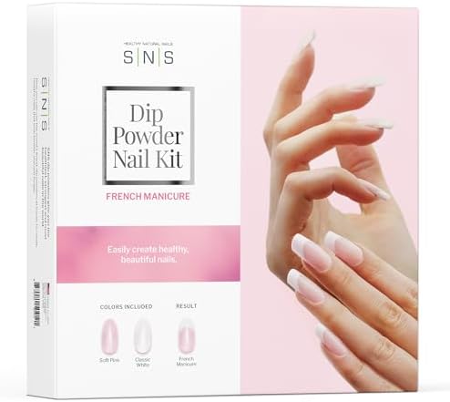 Amazon.com: SNS Dip Powder Nail Kit, Dipping Powder French Manicure Set ...