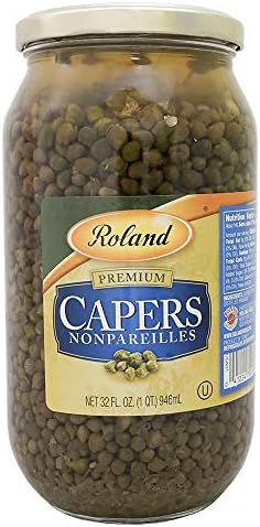 Amazon.com : Roland Foods Nonpareille Capers, Specialty Imported Food ...