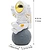 Amazon.com: Astronaut Statue Decor, Resin Spaceman Figurine Decorations ...