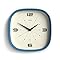 Jones Clocks® Pulsar wall clock | Retro rounded square clock | 25cm ...