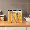 Amazon.com: FEOOWV 1.9L/12inch Pasta Storage Jars-Spaghetti Container ...