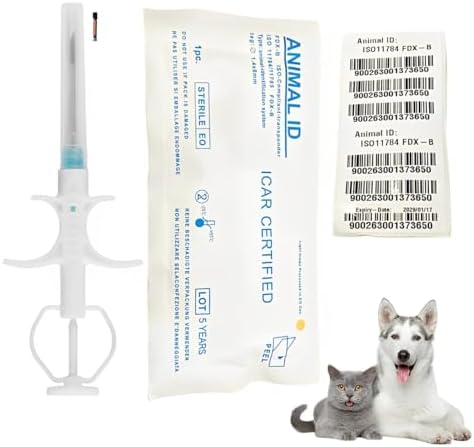 Amazon.com : Dog Supplies Pro-ID Microchip Pet Microchip Mini CHIP ...