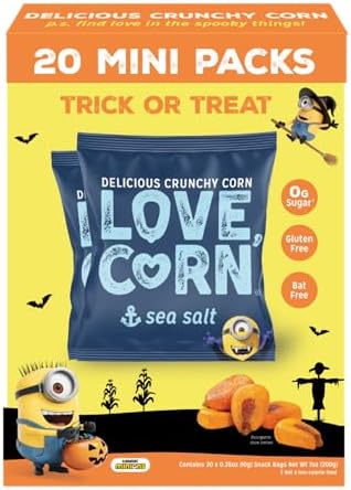 Amazon.com: LOVE CORN Limited Edition Halloween - Delicious Crunchy ...